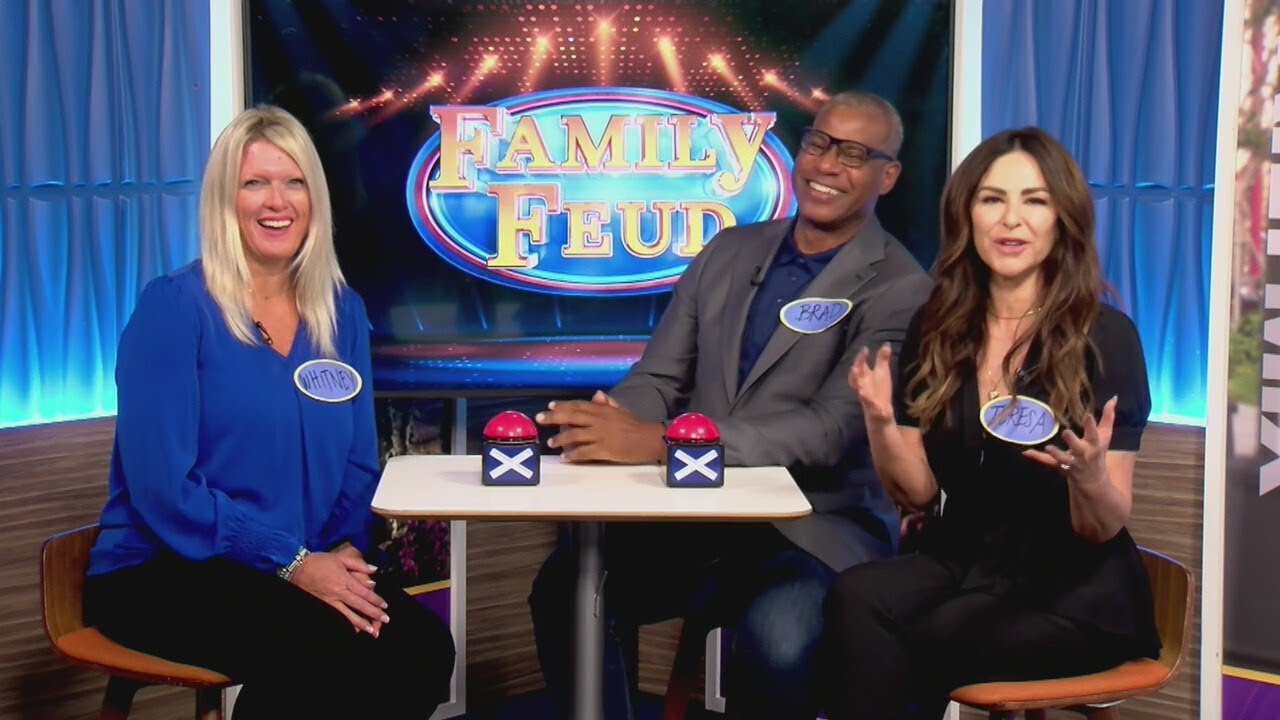 Valley family featured on Family Feud - YouTube