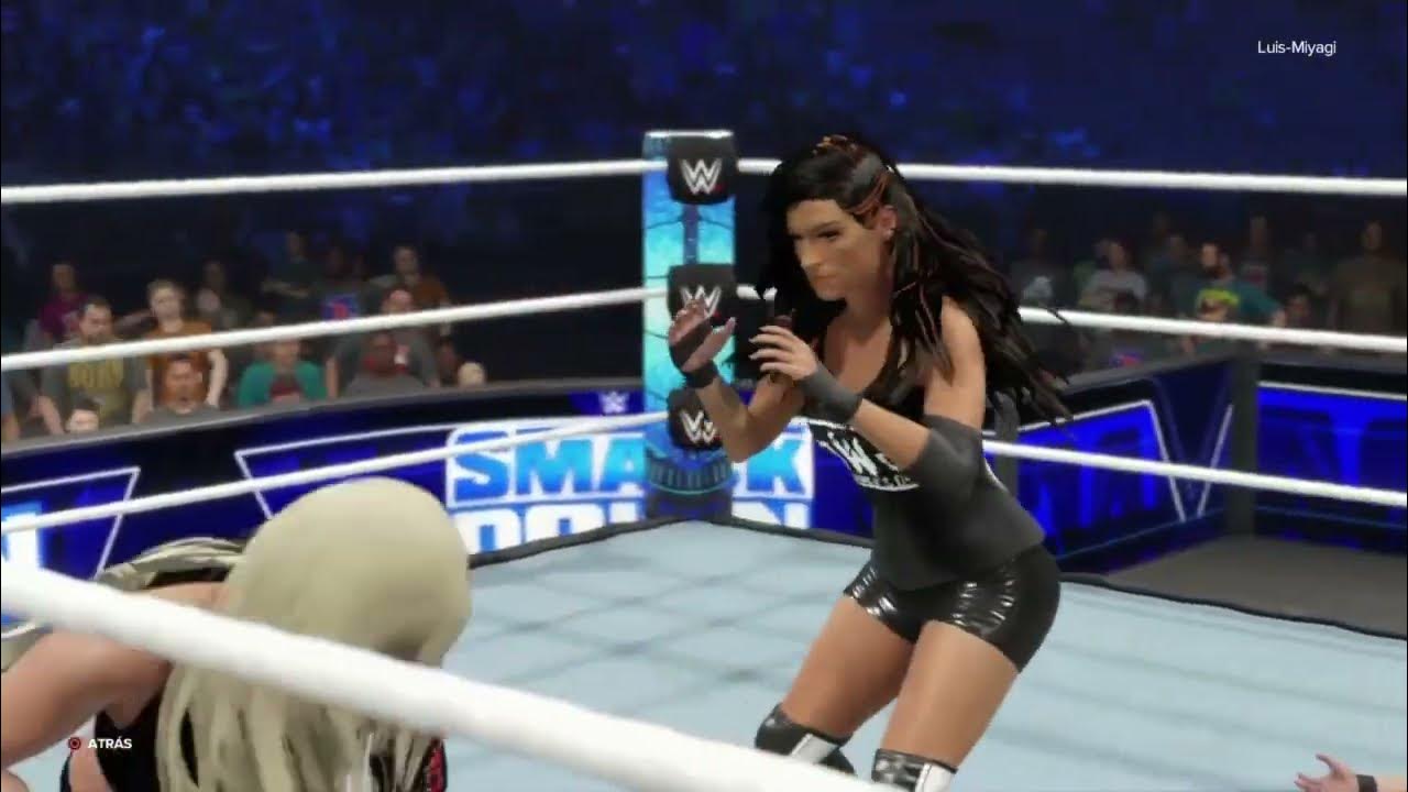 WWE SMACKDOWN go HOME for THE ROYAL RUMBLE Daffney vs Bayley - YouTube