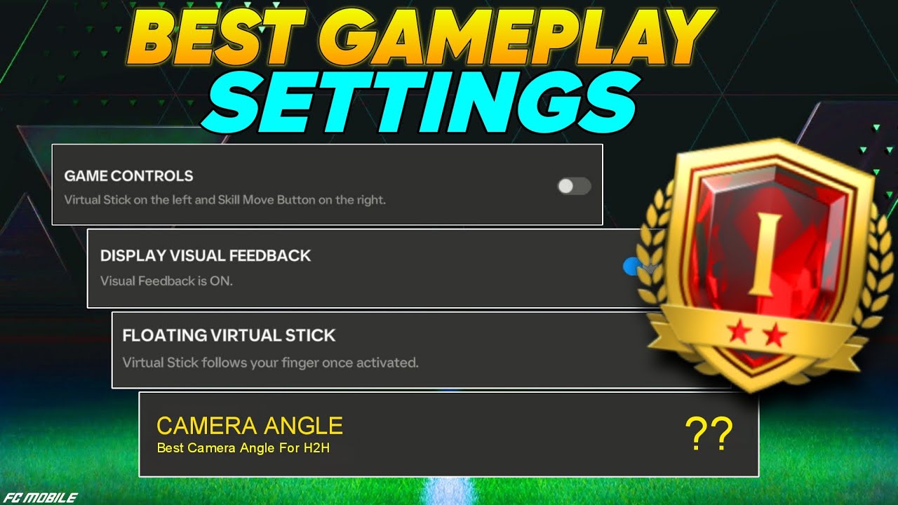 BEST GAMEPLAY SETTINGS FOR H2H IN FC MOBILE - WIN EVERY H2H MATCH ...