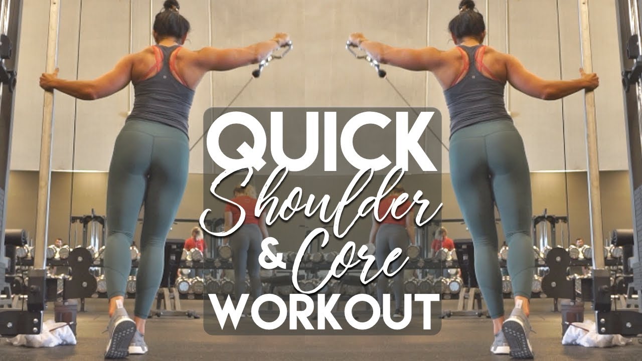 QUICK SHOULDER & AB WORKOUT | Purpose of a DELOAD | AA S2 Ep. 22 - YouTube