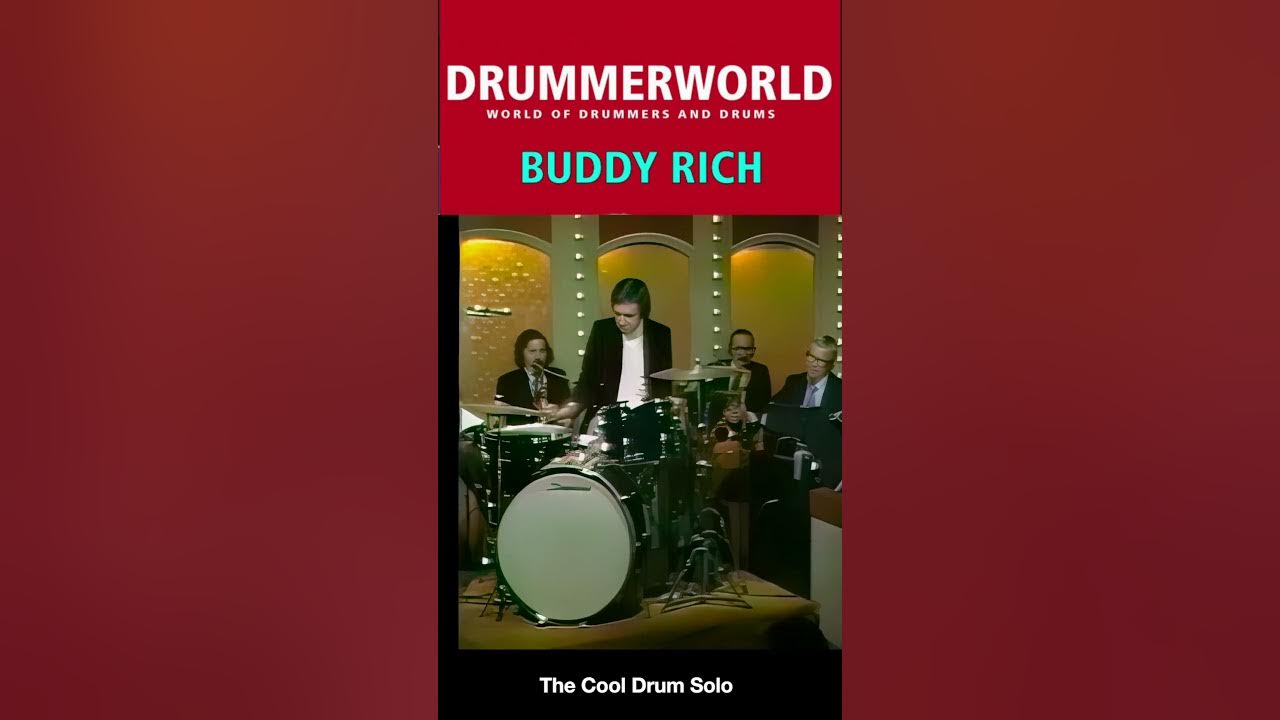 Buddy Rich DRUMSOLO: Master at Work and breaking a stick near the end... #buddyrich # ...