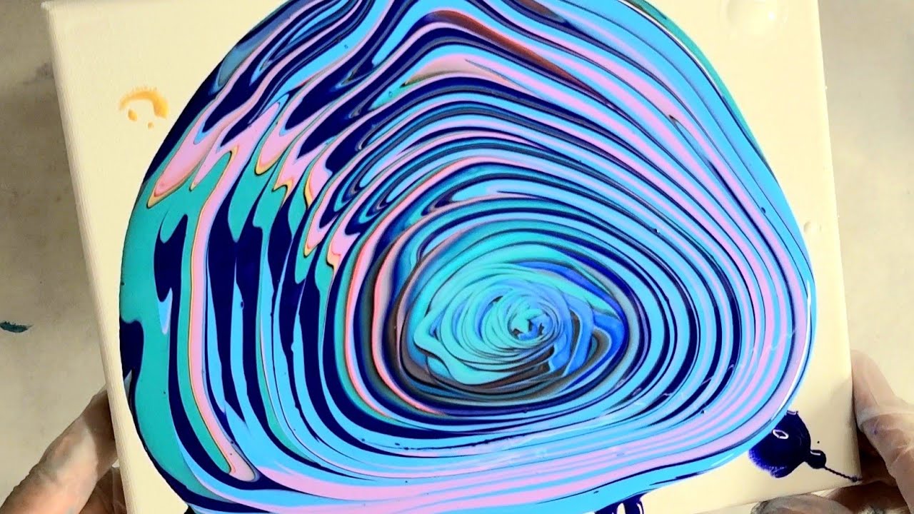 Perfect Tree Ring! Testing Masters Touch Pouring Paint - video 3 - YouTube