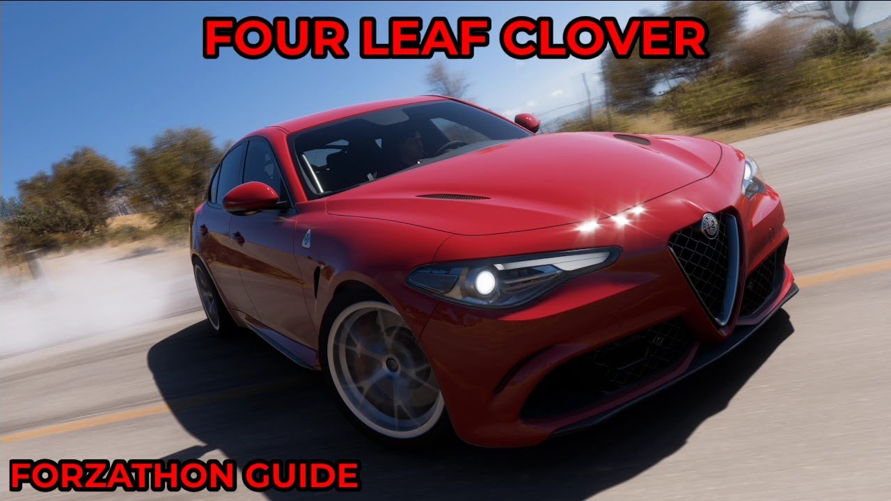 Forza Horizon 5 - Forzathon Guide - Four Leaf Clover - Alfa Romeo ...