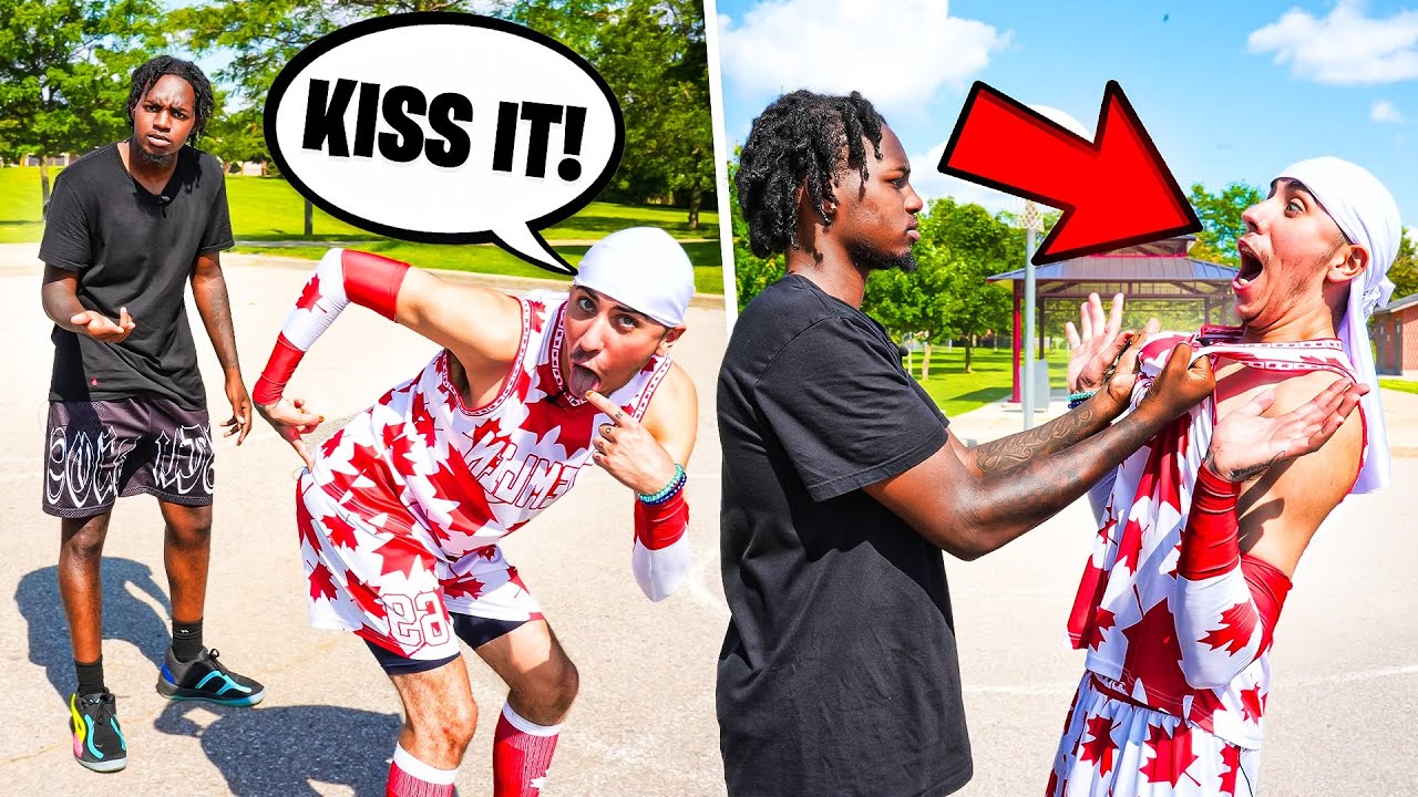WE ALMOST FOUGHT! 1v1 Against Sus Hooper Not So Air Jordan! - YouTube