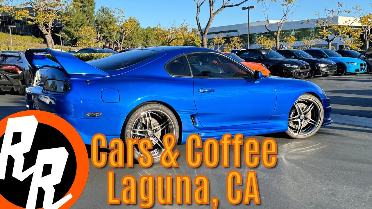 Sunday Drive? Cars & Coffee Laguna CA (Epic turnout) - YouTube