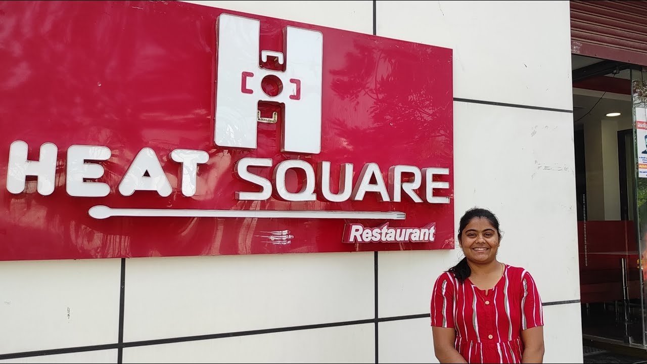 Trying Burger at Heat Square 🍔 - YouTube