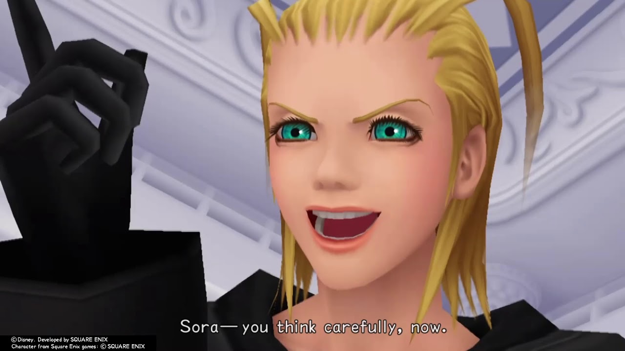 Kingdom Hearts Re:Chain of Memories (PS4) Cutscene #17 Sora remembers ...