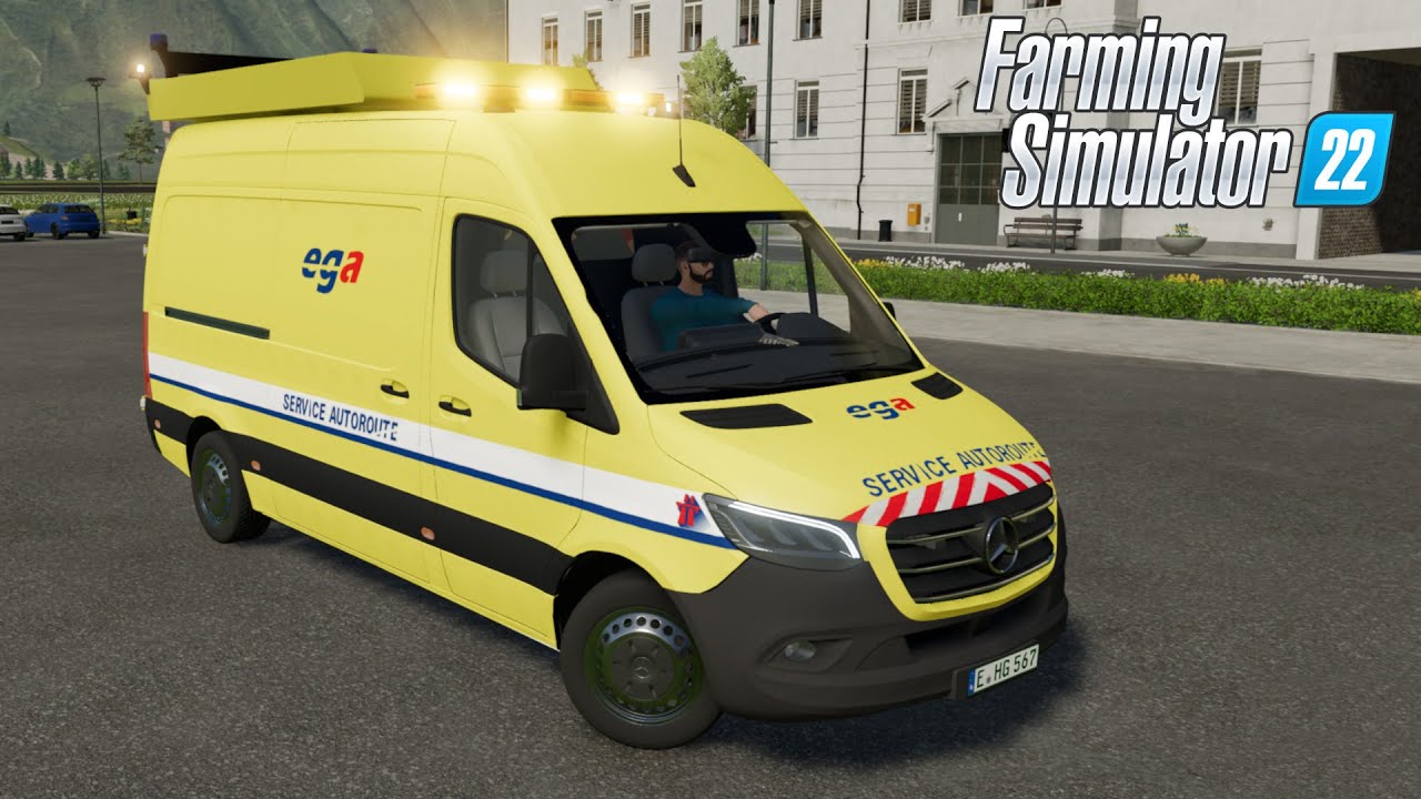 Mercedes-Benz Sprinter RWZ 2021 - Farming Simulator 2022 [FS22 LS22 ...