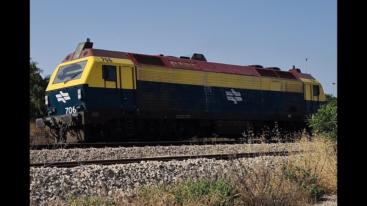 Israel railways 28.4.21 - Some trains from this day + Triple head ...