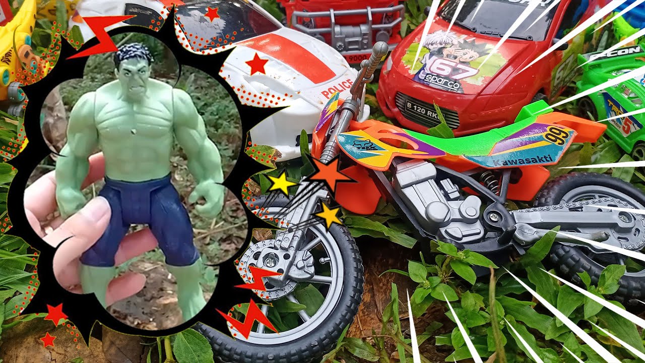 Menemukan Mainan Mobil mobilan, Mobil Balap, Excavator, Truk Oleng ...