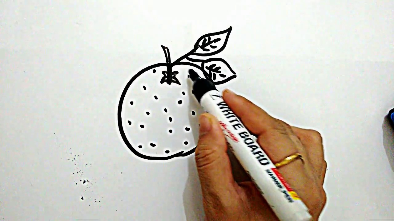 How to draw ORANGE - YouTube