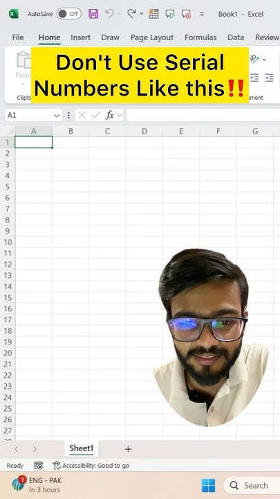 Don't Use Serial no. in Excel‼️Instead Use Amazing Function #exceltips #exceltricks #shorts # ...