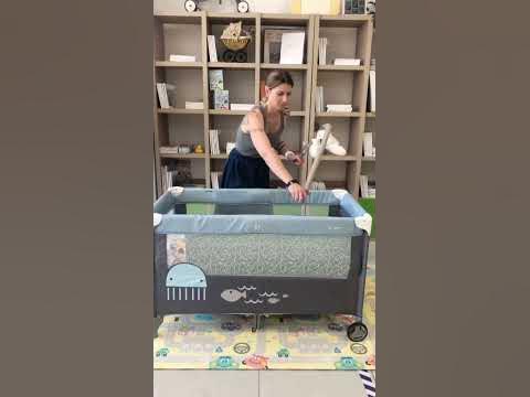 кровать-манеж для ребенка с рождения - YouTube