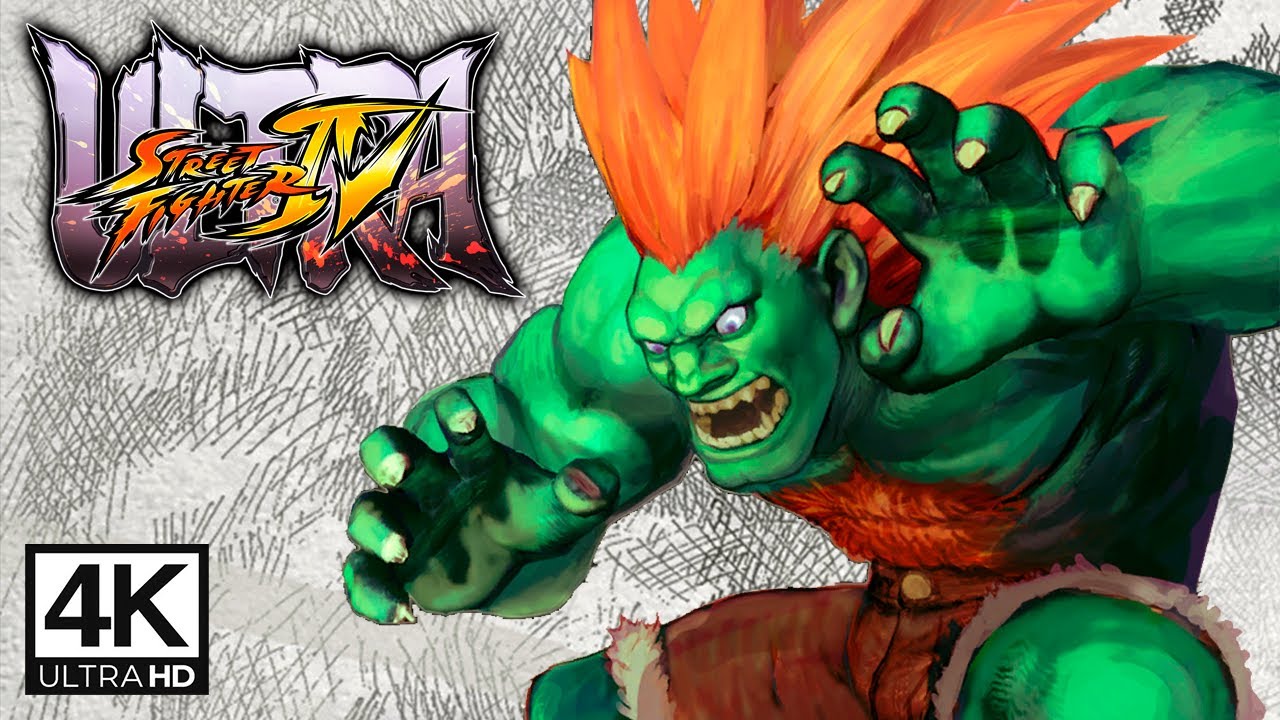 Ultra Street Fighter IV - Blanka Arcade Mode (Hardest) 4K@60FPS HDR (PC ...