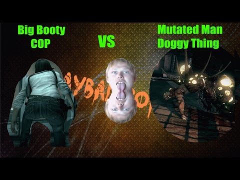 Big Booty Cop vs Mutated Man Dog Thing; The Evil Within DLC part 4