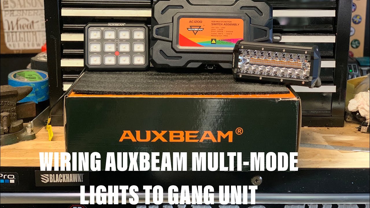 Multi Mode on AUXBEAM Gang/Switch Unit - YouTube