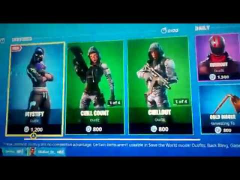 Fortnite Item Shop New Mystify Skin!! - YouTube