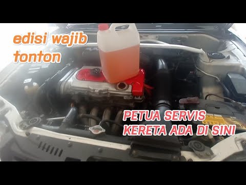 PROTON WAJA CPS : servis minyak enjin campro cps - YouTube