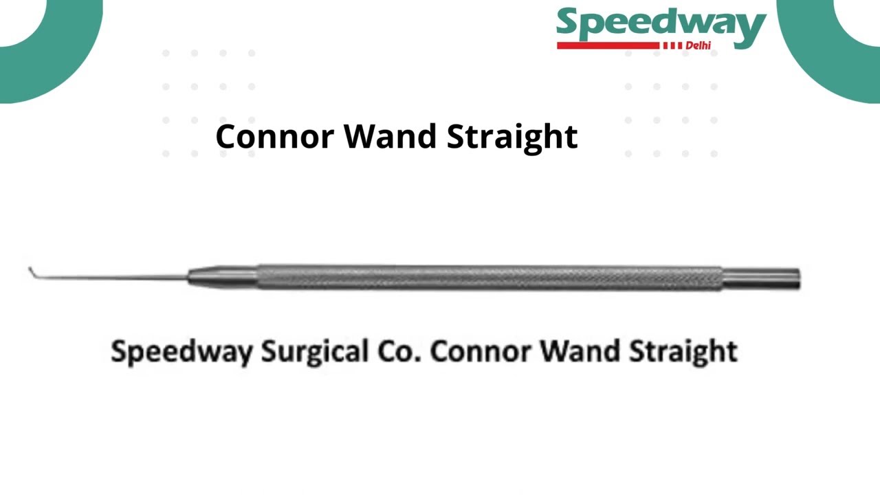 SURGICAL INSTRUMENTS | Connor Wand Straight - YouTube