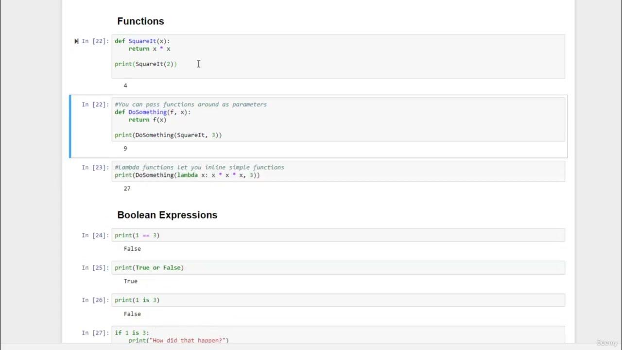 8. Python Basics, Part 3 Optional - YouTube
