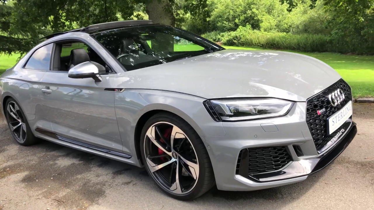 2017 Audi RS5 TFSI Quattro Nardo Grey - YouTube