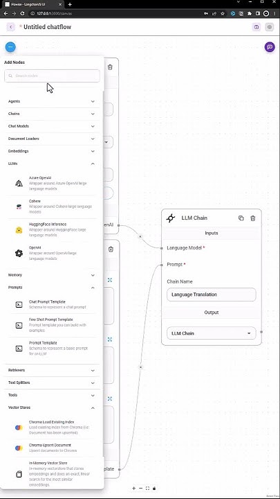 Flowise - Drag and Drop UI for LangChain - YouTube