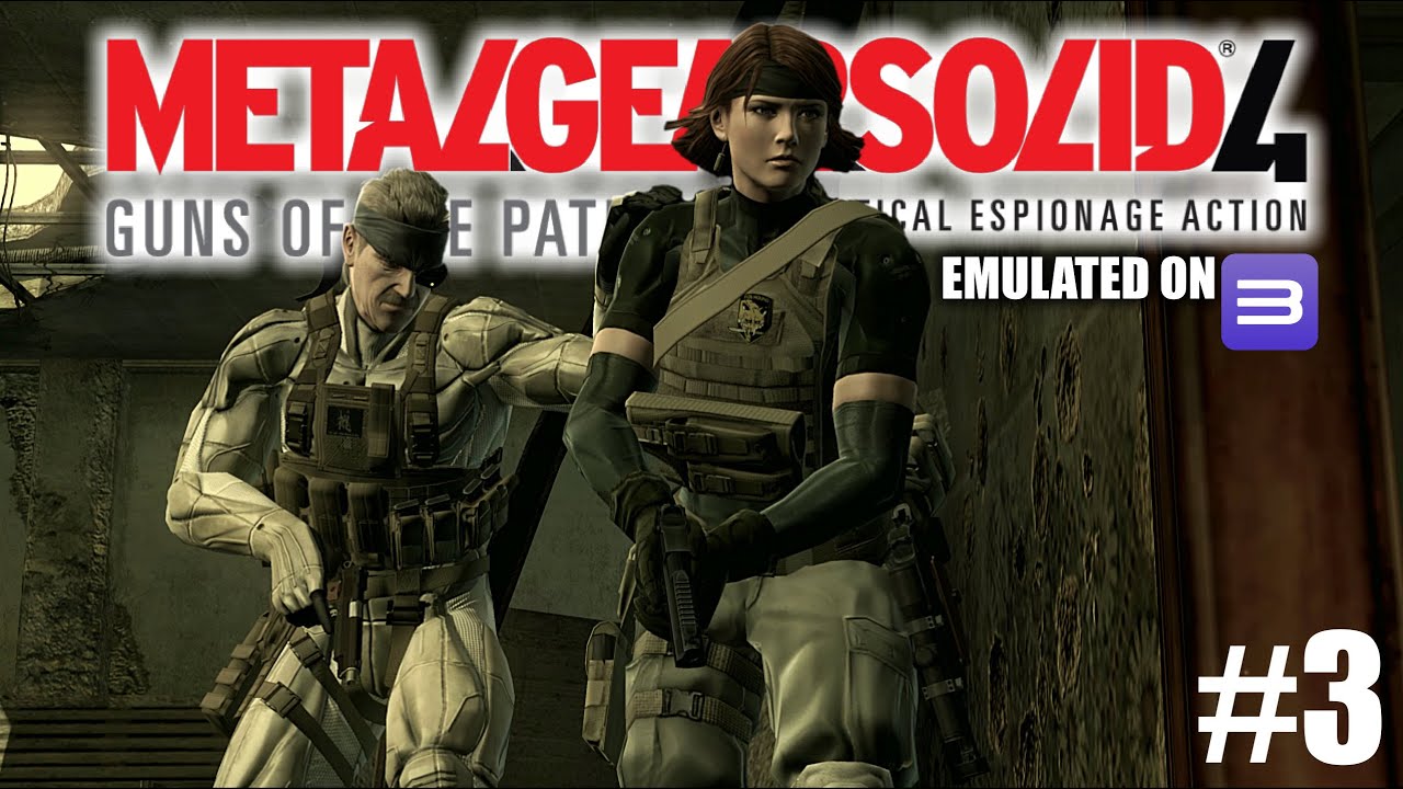 Metal Gear Solid 4 - Meryl - PC Emulation [Act 1 - Part 3] (RPCS3 ...