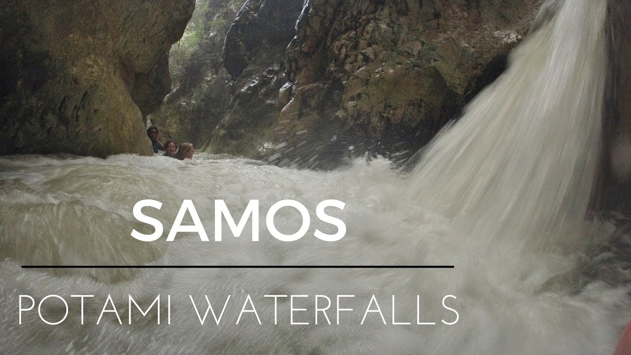 Potami Waterfalls, Samos (GoPro) - YouTube