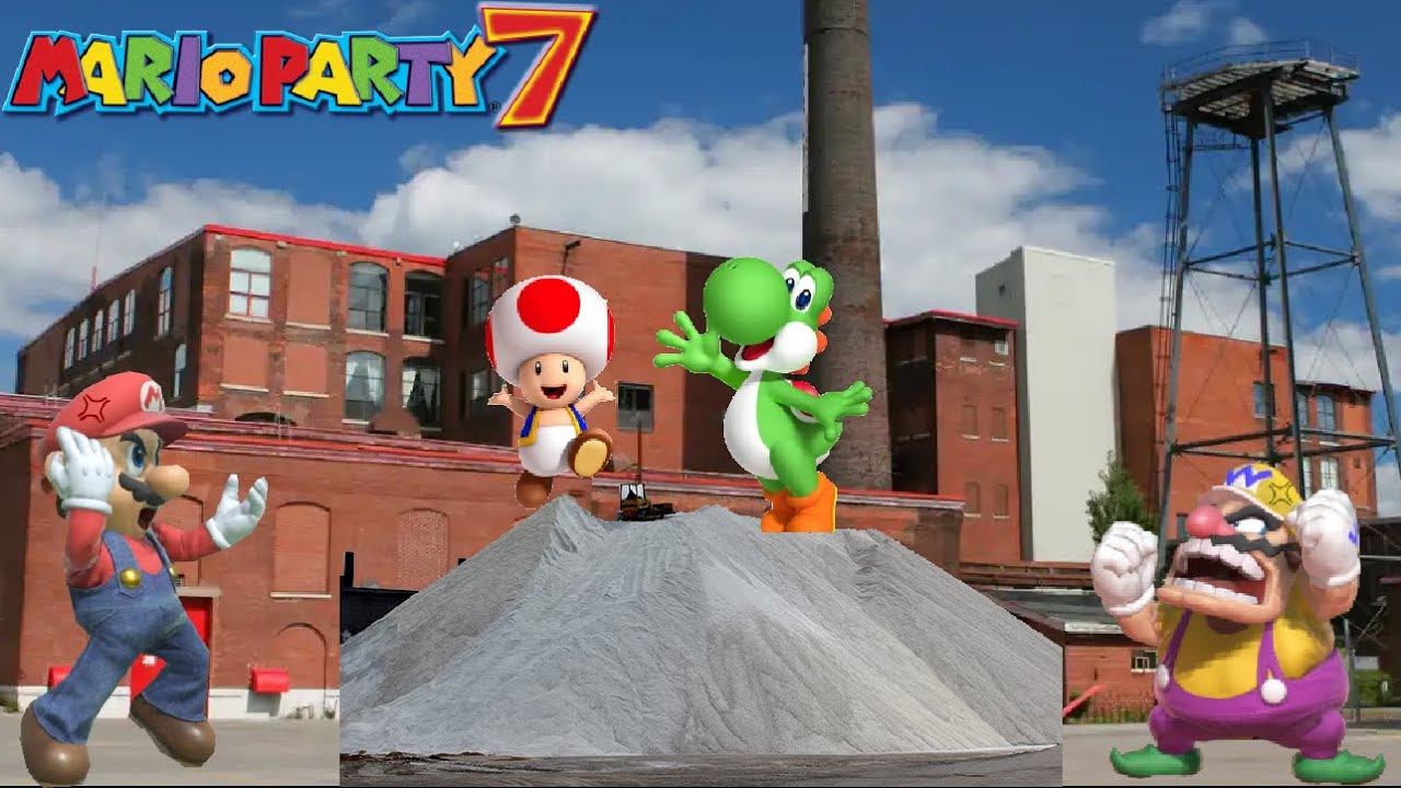 Mario Party 7 Part 2: The Salt Factory - YouTube