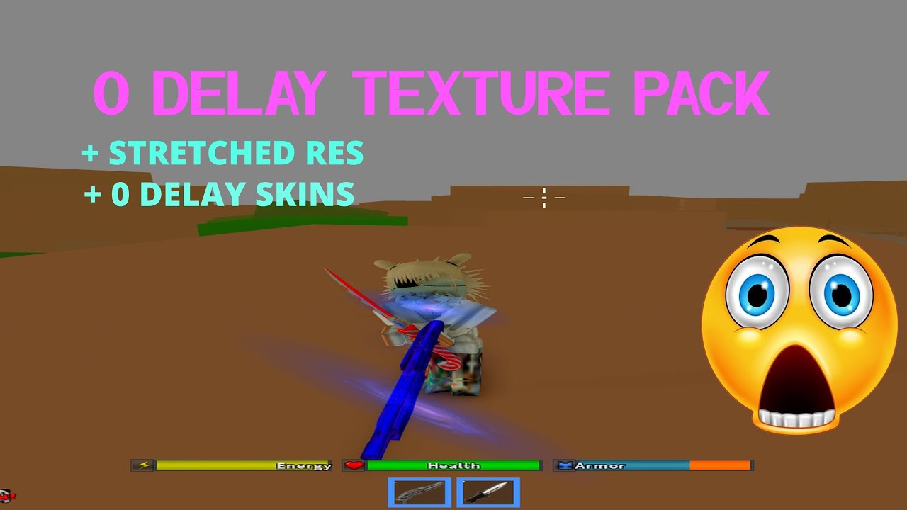 BEST *TEXTURE PACK* 0 DELAY + STRETCHED RES | DA HOOD - YouTube