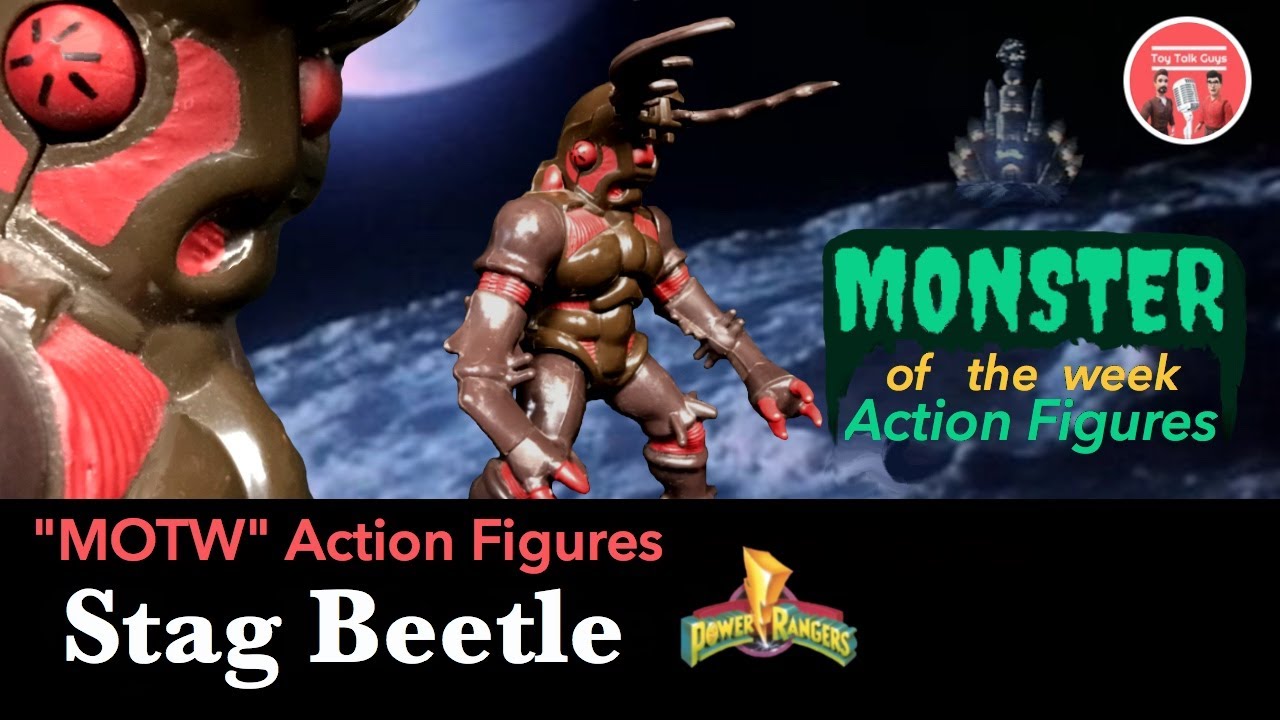 Monster of the Week Action Figures - Stag Beetle - Mighty Morphin ...