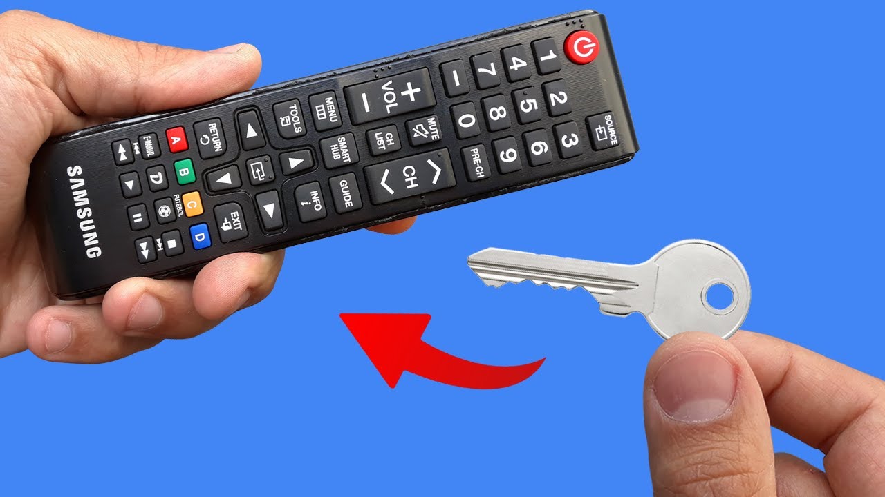 Take a Common KEY and Fix All Remote Controls in Your Home! How to ...