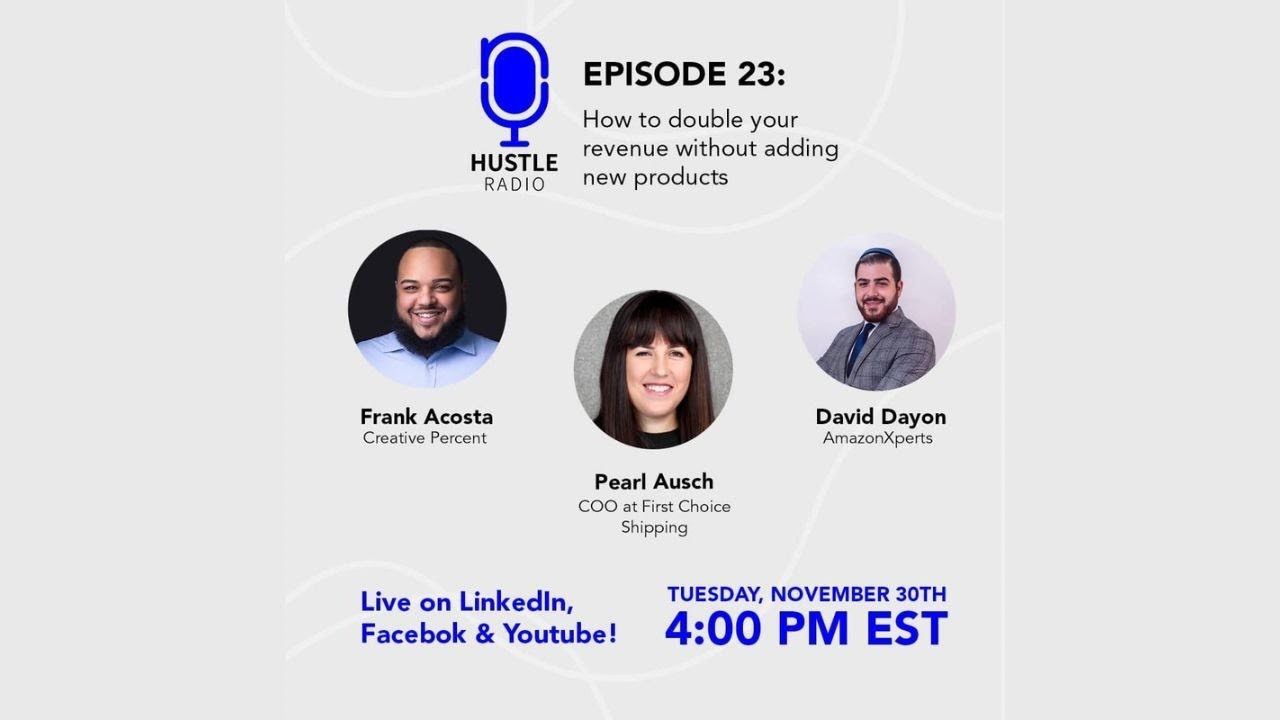 NY Hustle Radio Episode 23 - Pearl Ausch | Frank Acosta & David Dayon ...