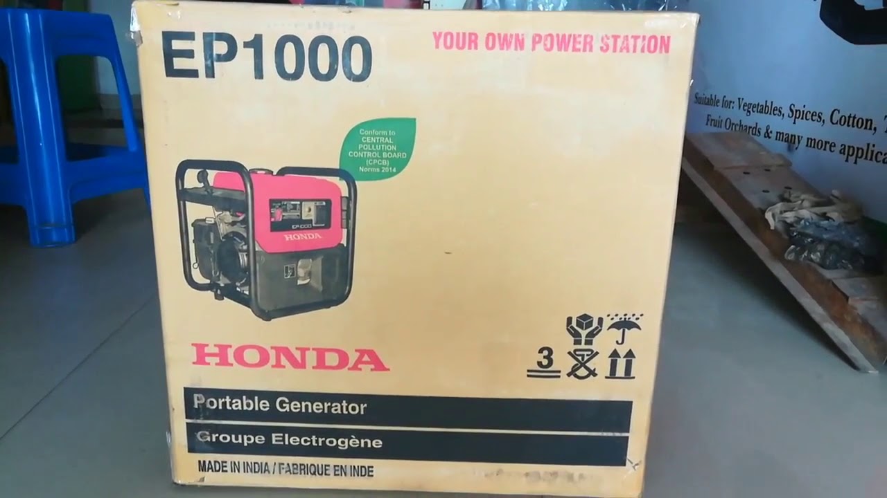 Honda ep1000 - YouTube