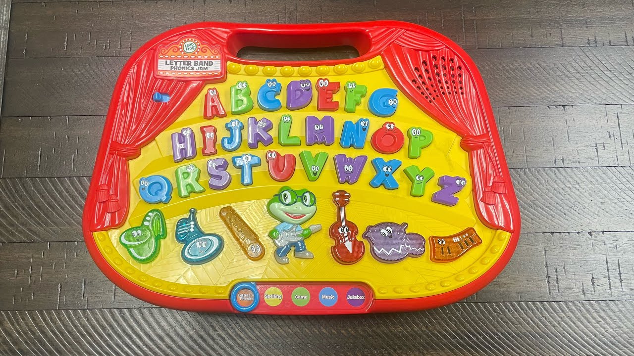 Leapfrog Letter Band Phonics Jam - YouTube