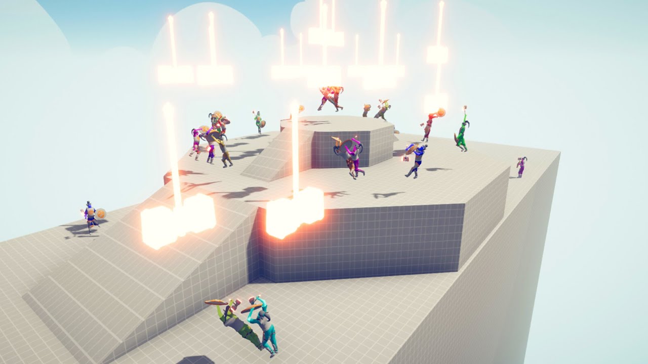 SHIELD UNITS BATTLE ROYALE - FREE FOR ALL - Totally Accurate Battle ...