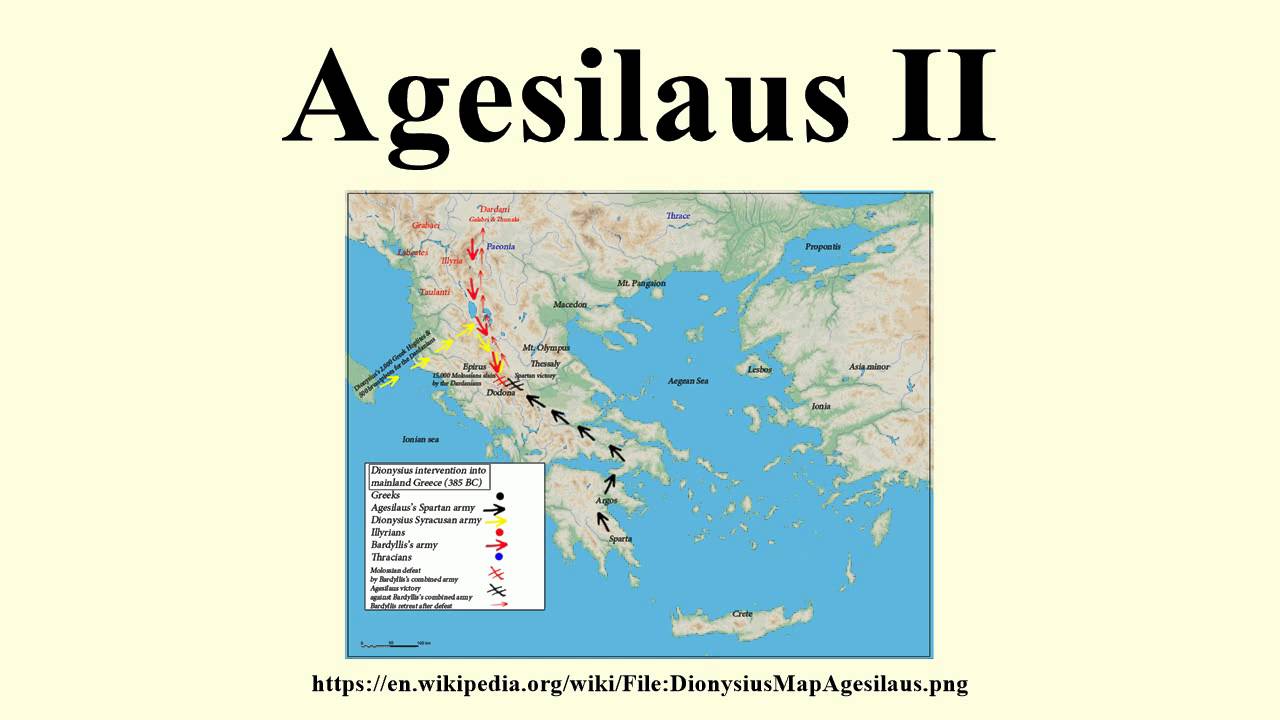 Agesilaus II - YouTube