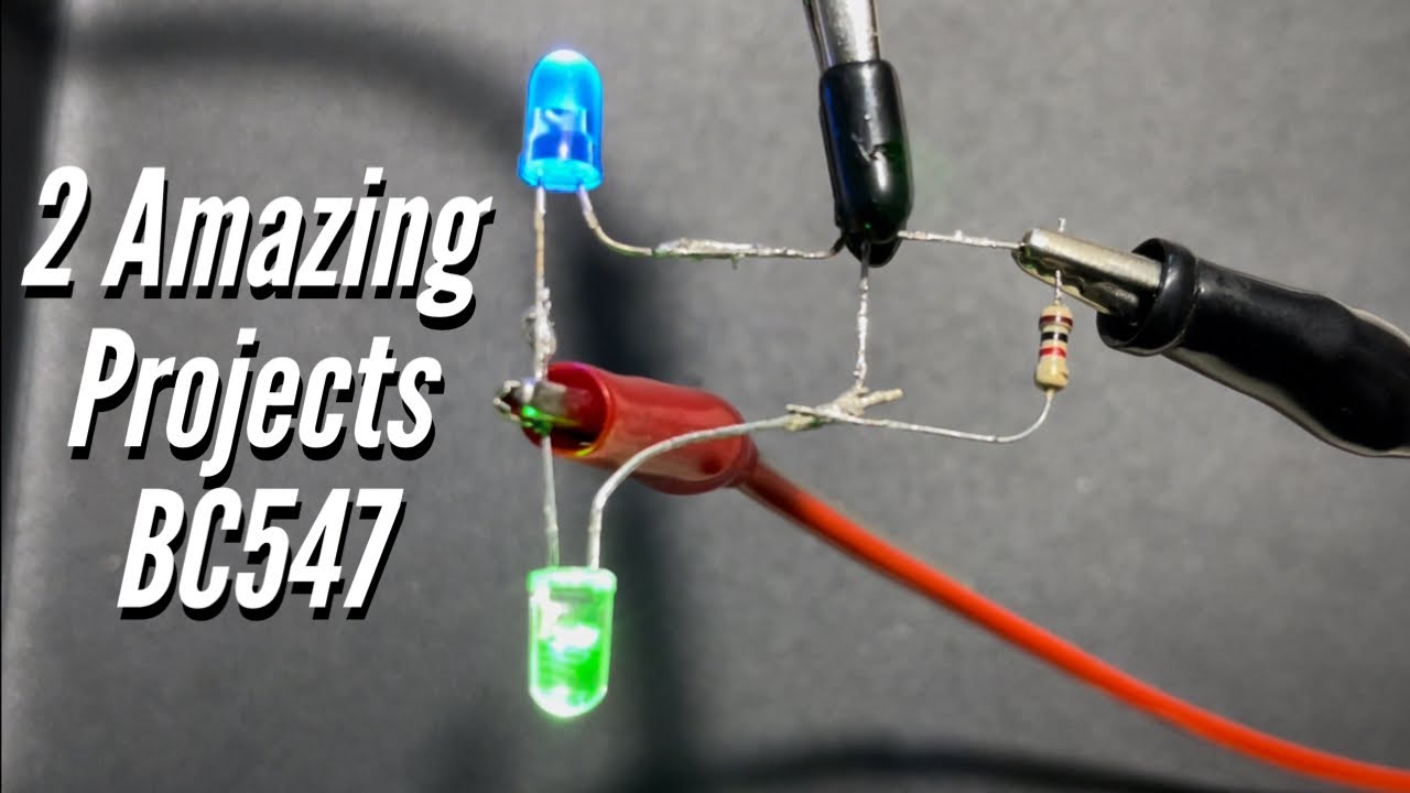 Top 2 Amazing Electronics Products with Bc547 - YouTube