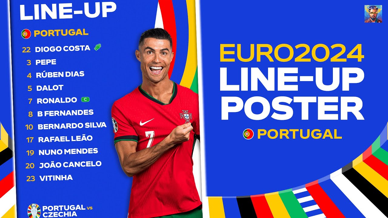 Euro 2024 Team Line-Up Poster Editing Made Easy - YouTube