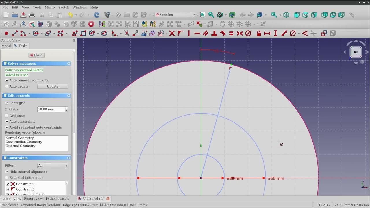 FreeCAD - Polar Pattern - YouTube