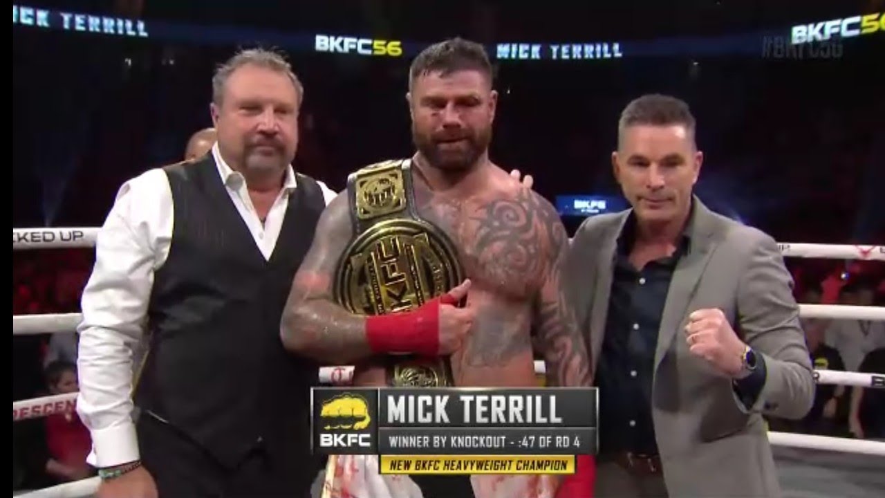 Micheal Terrill Wins The BKFC World Heavyweight Championship - BKFC 56 ...