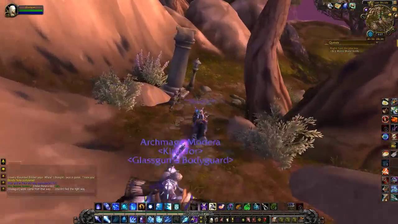 Quest....Bloody Note ... One of many first Aide leveling quests - YouTube