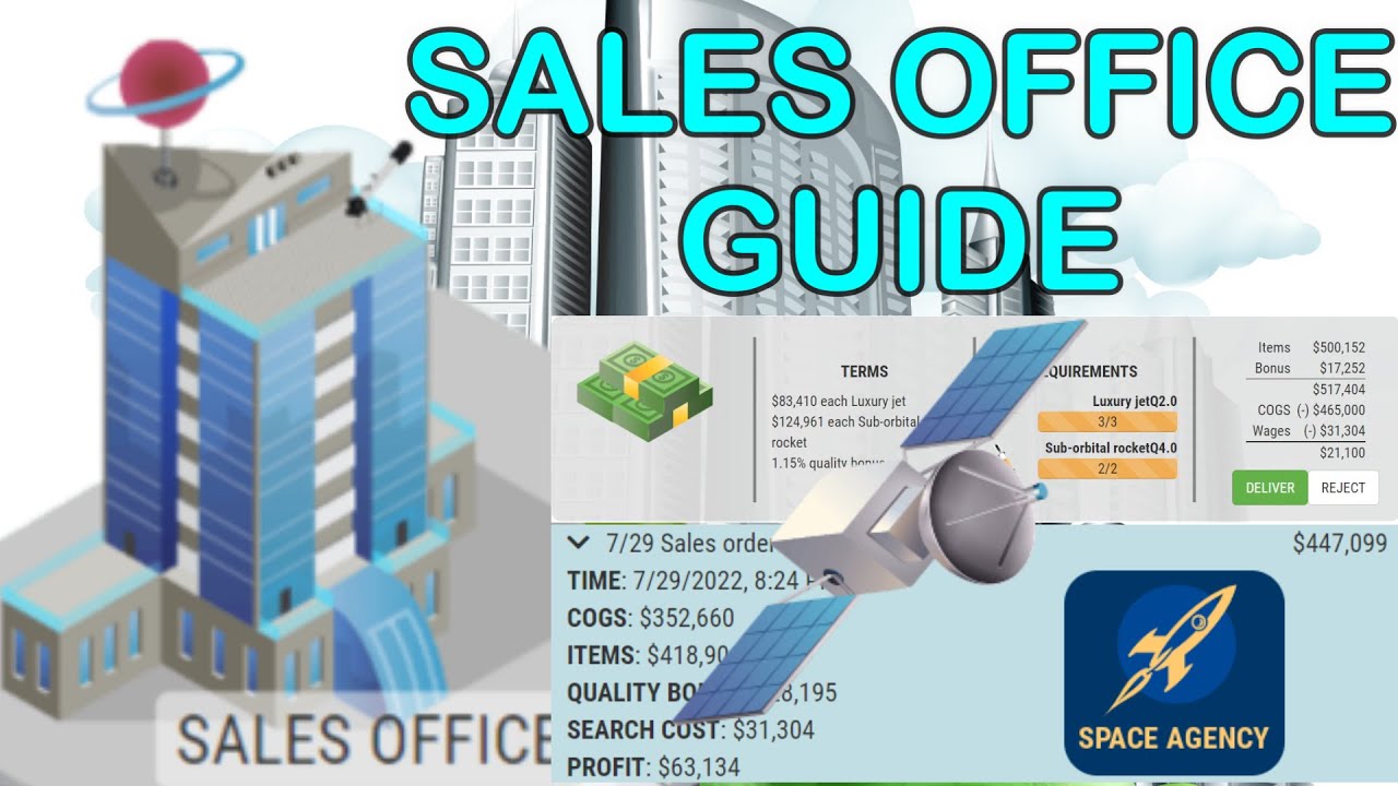 Sim Companies - Sales Office Guide - YouTube