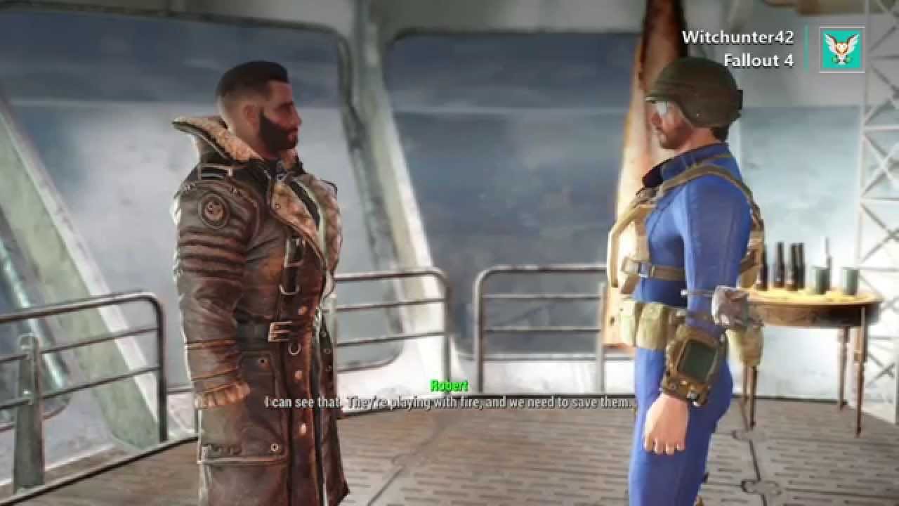 Fallout 4 - Elder Maxson's Initiation Speech (Shadow of Steel) - YouTube