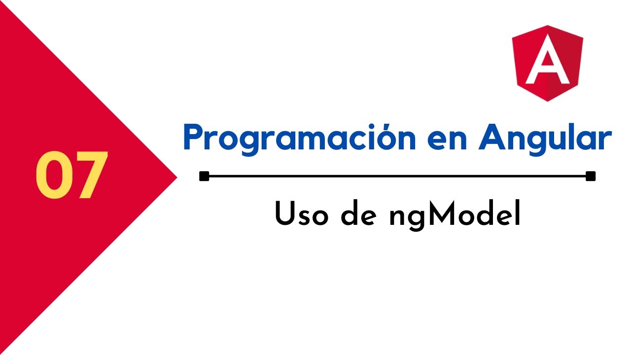 Uso de ngModel - YouTube