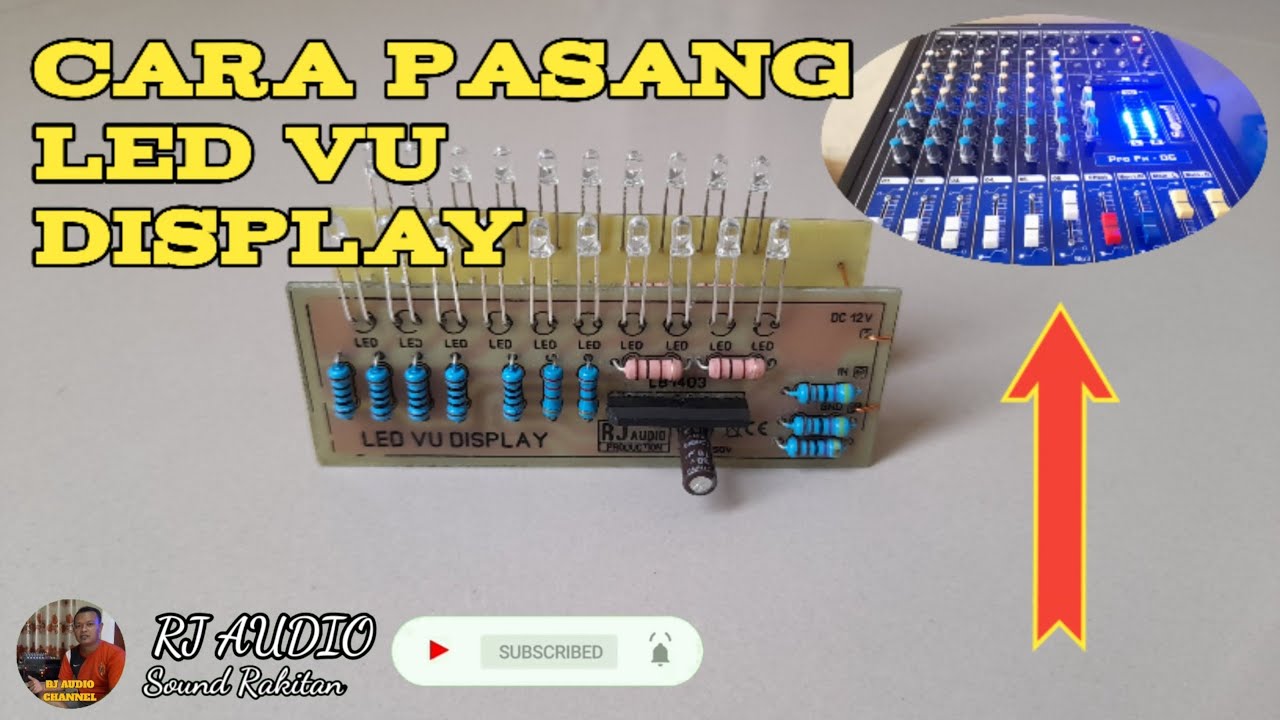 Cara memasang lampu vu display - YouTube