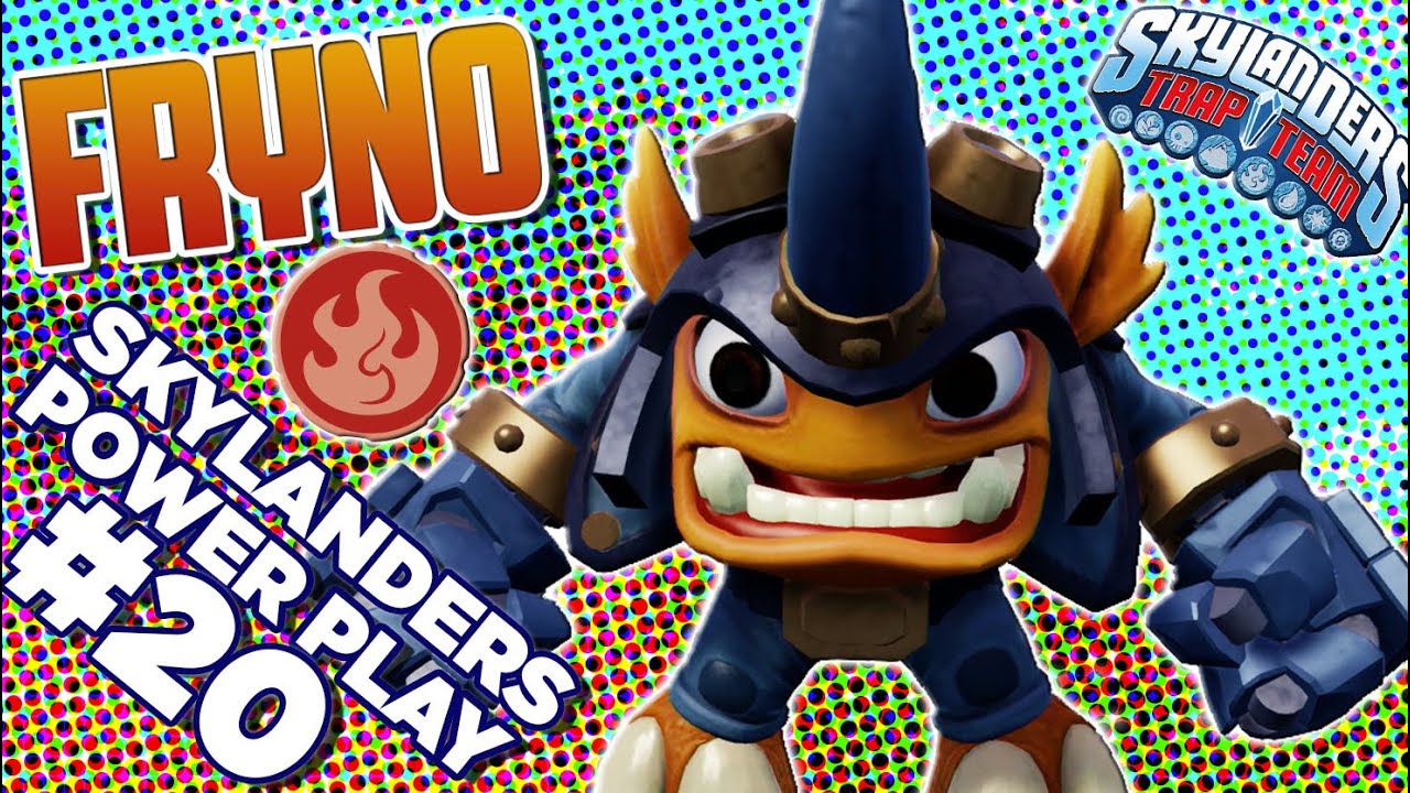 Skylanders Power Play: Hog Wild Fryno l Skylanders Trap Team l ...