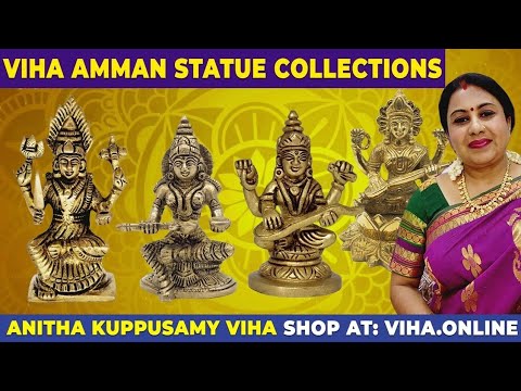 Divine & authentic Viha Amman Statues | Viha Online Shop | Anitha Kuppusamy Viha - YouTube