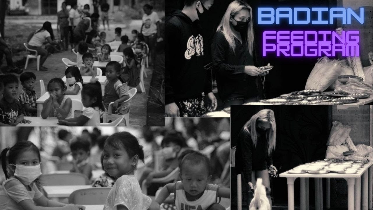 Vlog 16 - Badian Island Feeding Program - YouTube