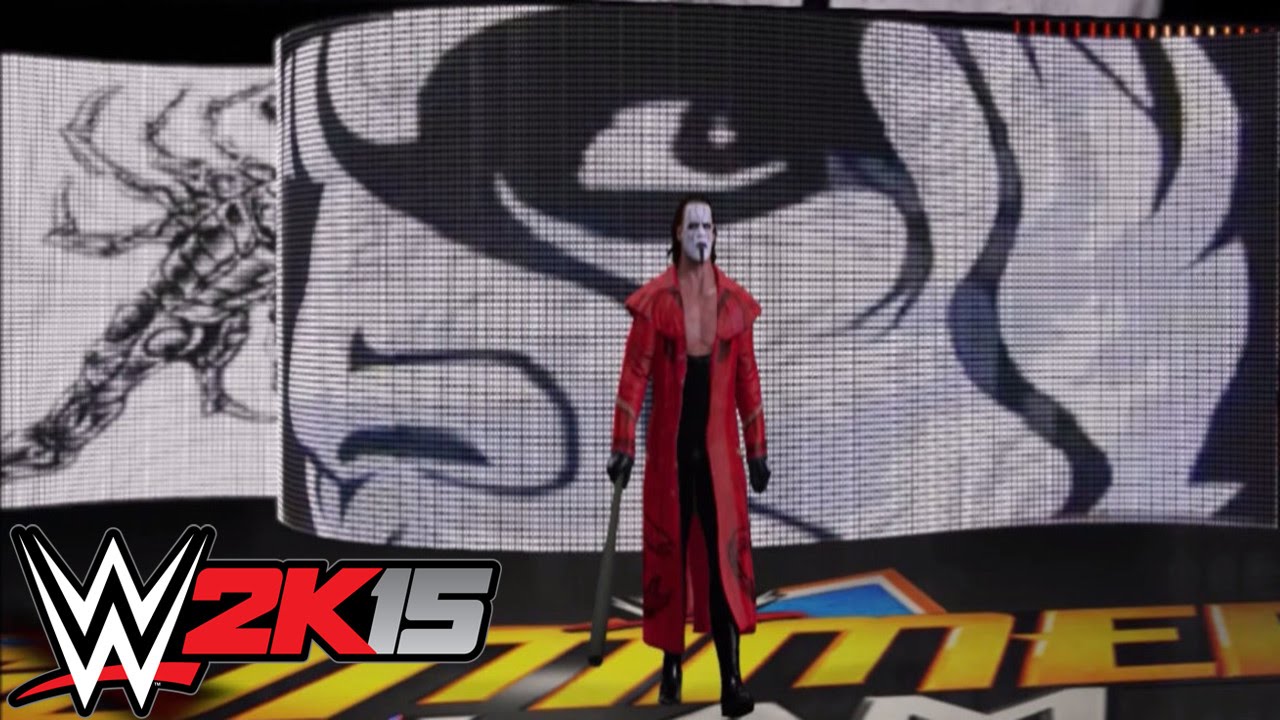 WWE 2K15 PC Mod: Sting 2015 Updated Graphics (Titantron, Minitron ...